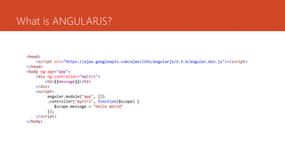 Angular workshop | PPT
