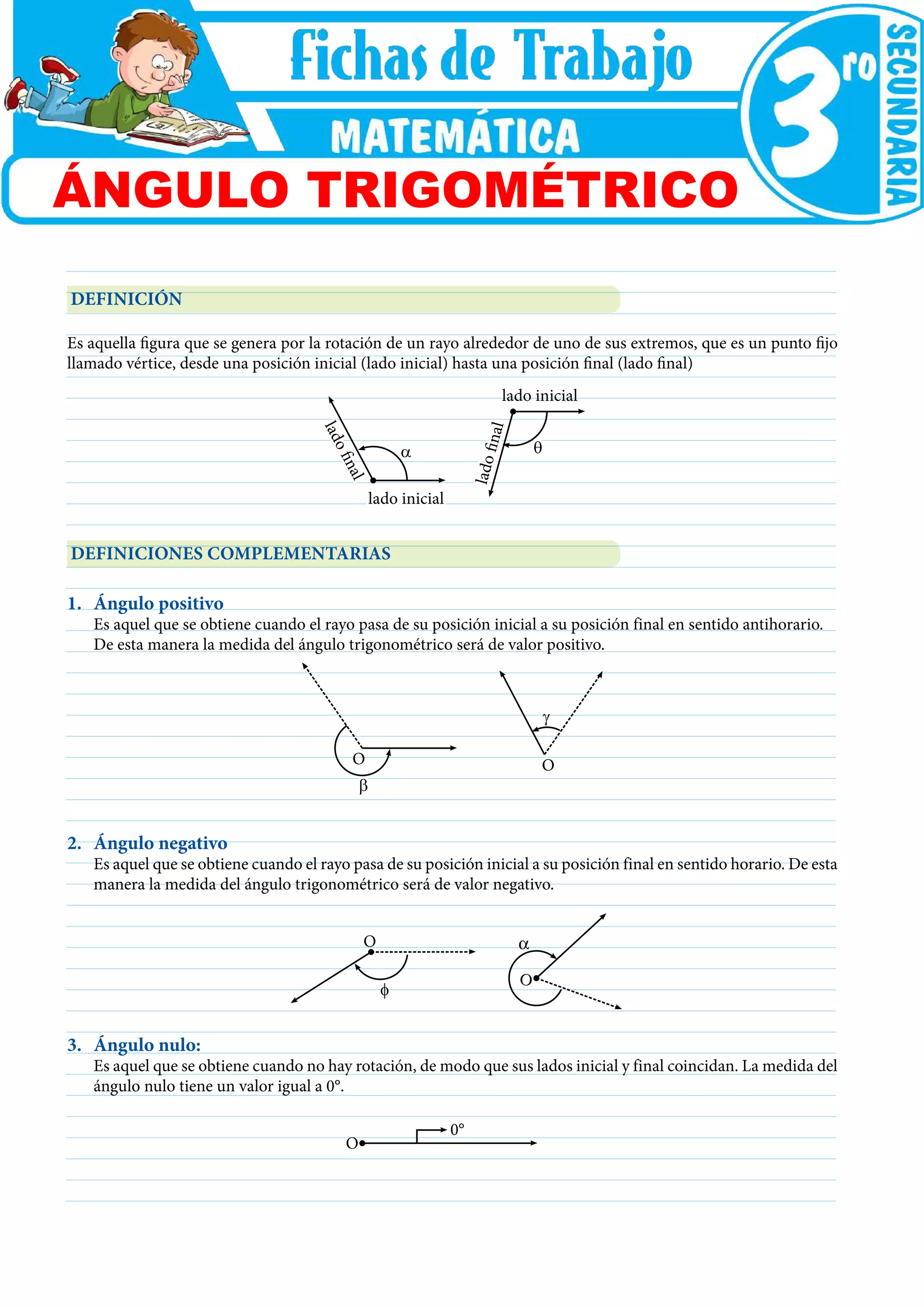 Angulo trigometrico-para-tercer-grado-de-secundaria | PDF