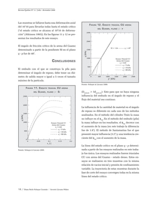 Angulo de friccion interno vs angulo de reposo de un material | PDF