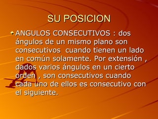 Angulos | PPT