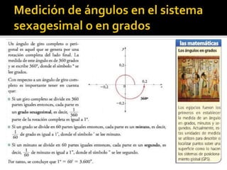 Ángulos, Sistemas angulares (Grados, Radianes y Gradianes), Sistema ...