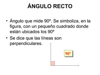 ANGULOS PARA NIVEL SECUNDARIA LO BASICO ppt | PPT