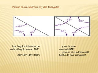 Angulos internos de poligonos | PPTX