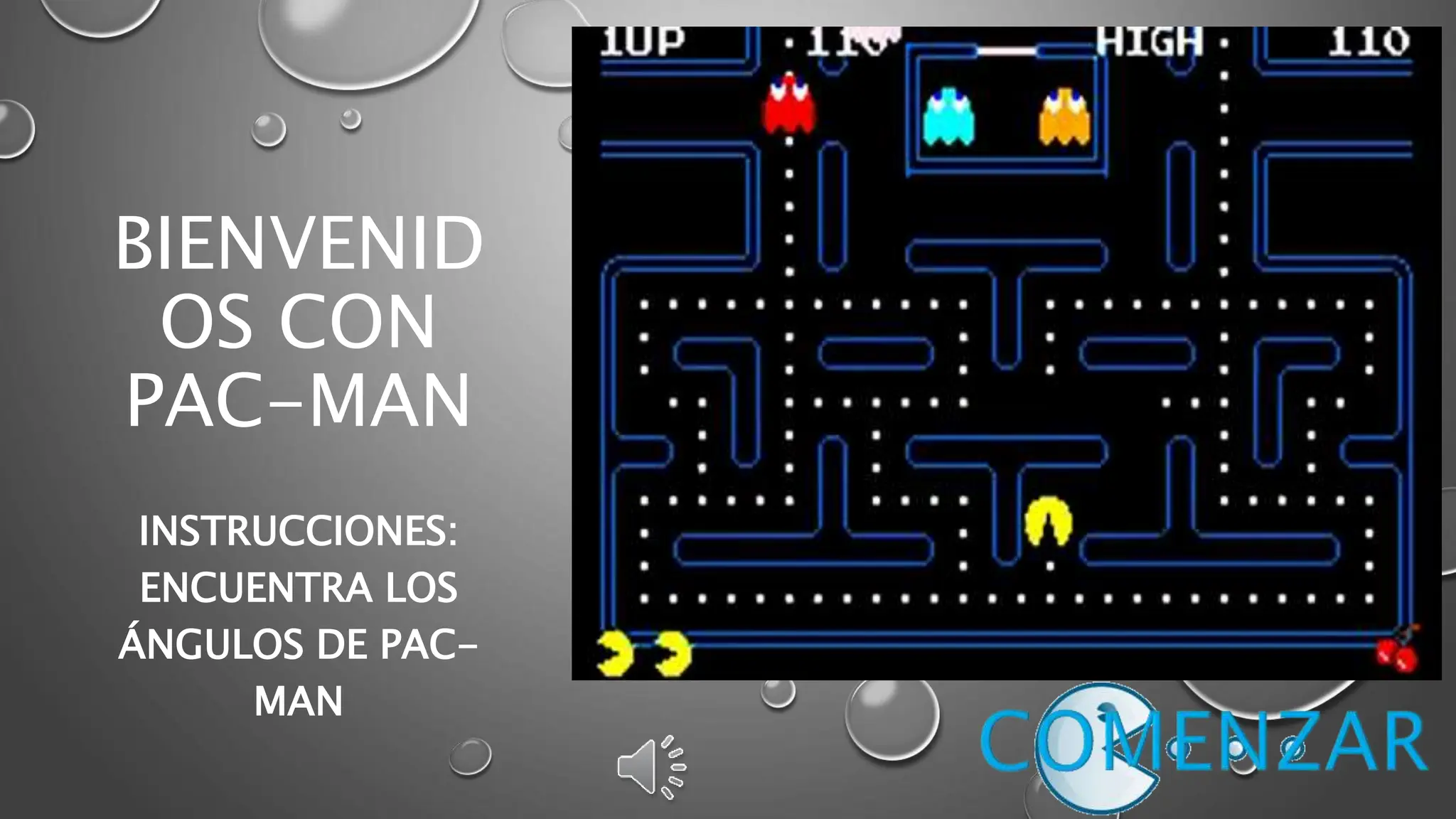 Juego de Ángulos Pacman para alumnos Tercer Grado | PPTX