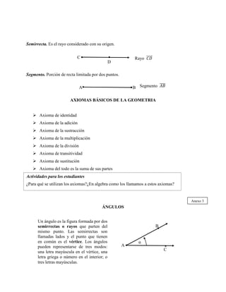 Angulos y triangulos | DOCX