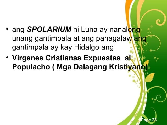 Ang unang pangingibang bansa ni rizal | PPT