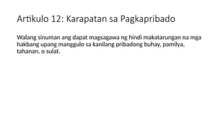 Ang Universal Declaration of Human Rights (UDHR.pptx