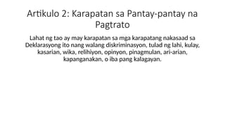 Ang Universal Declaration of Human Rights (UDHR.pptx