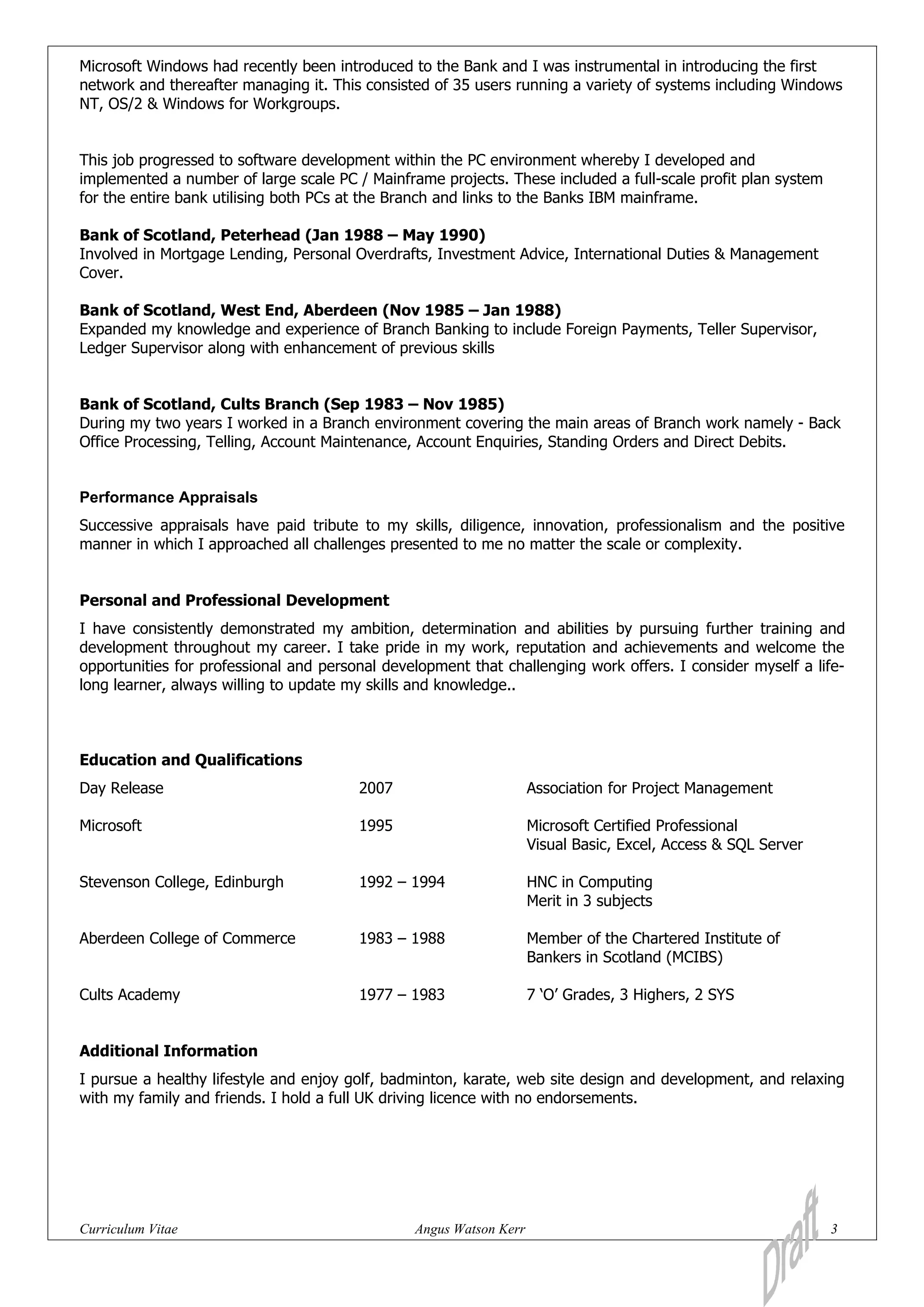 Angus Kerr CV | DOC