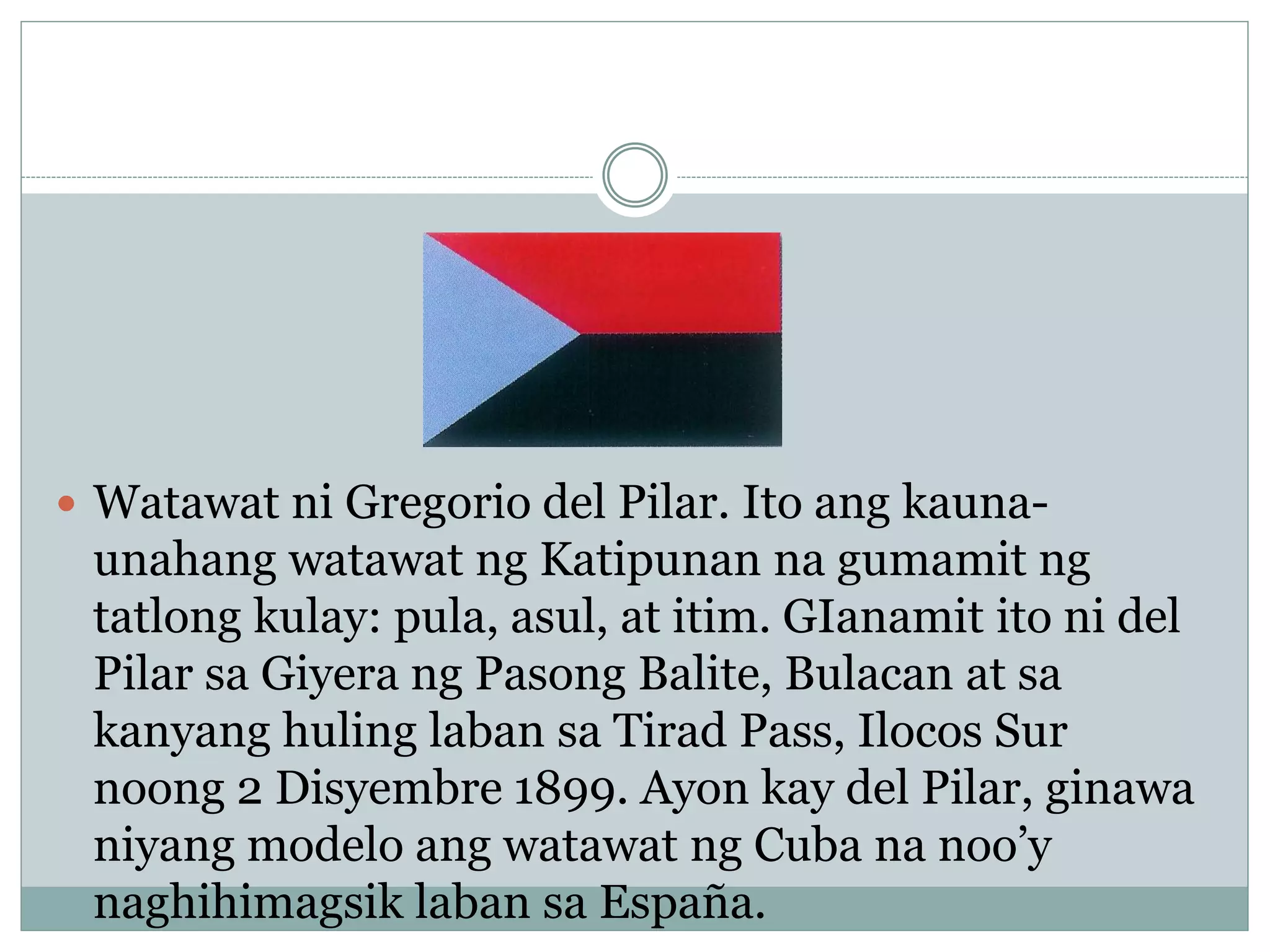 Ang watawat ng pilipinas | PPTX