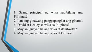 ANG WIKA (Pagtalakay sa Pinagmulan).pptx