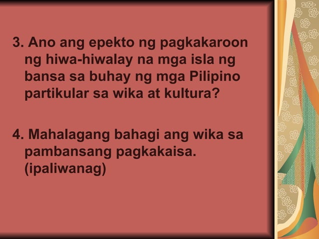 Ang wika at wikang filipinomp | PPT
