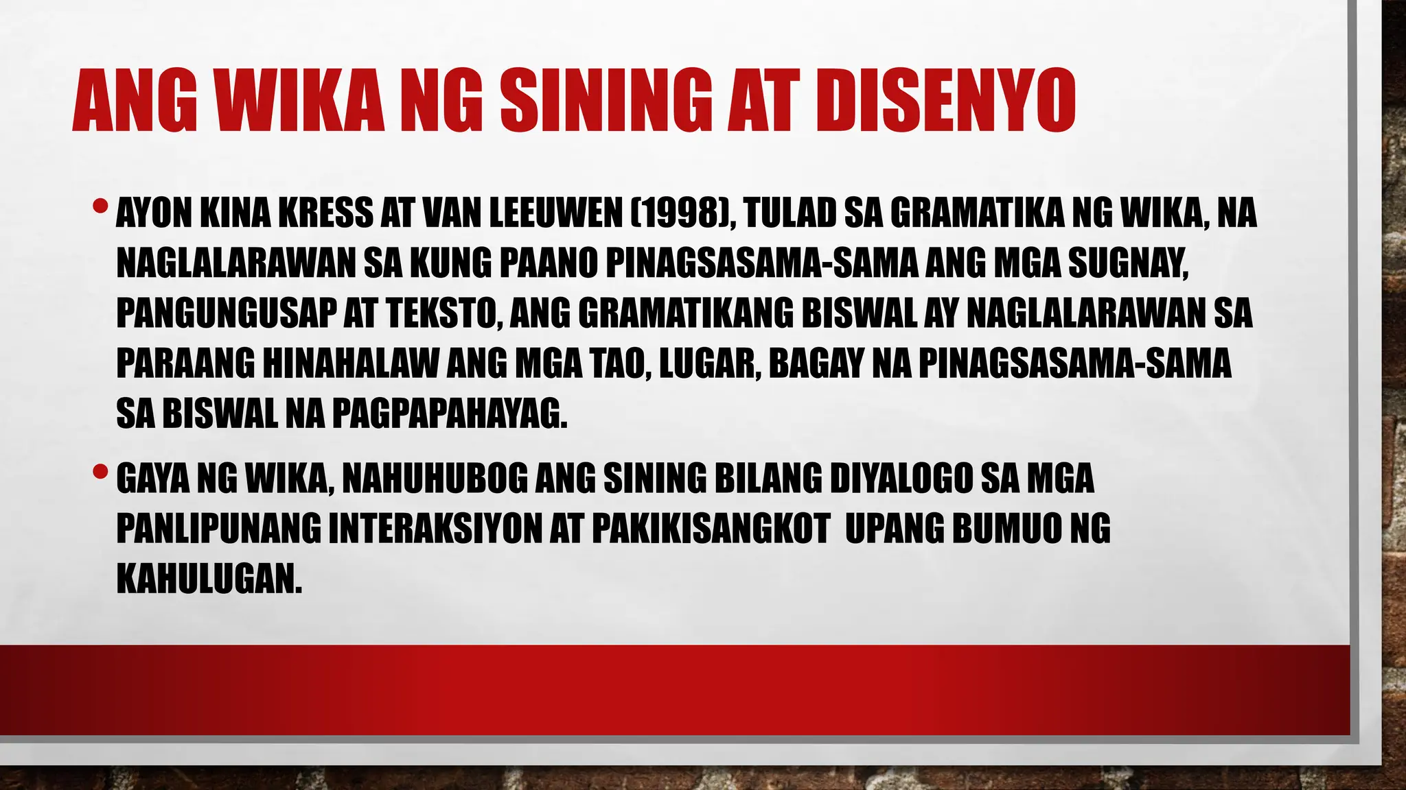 Ang wika sa sining at disenyong pilipino.pdf