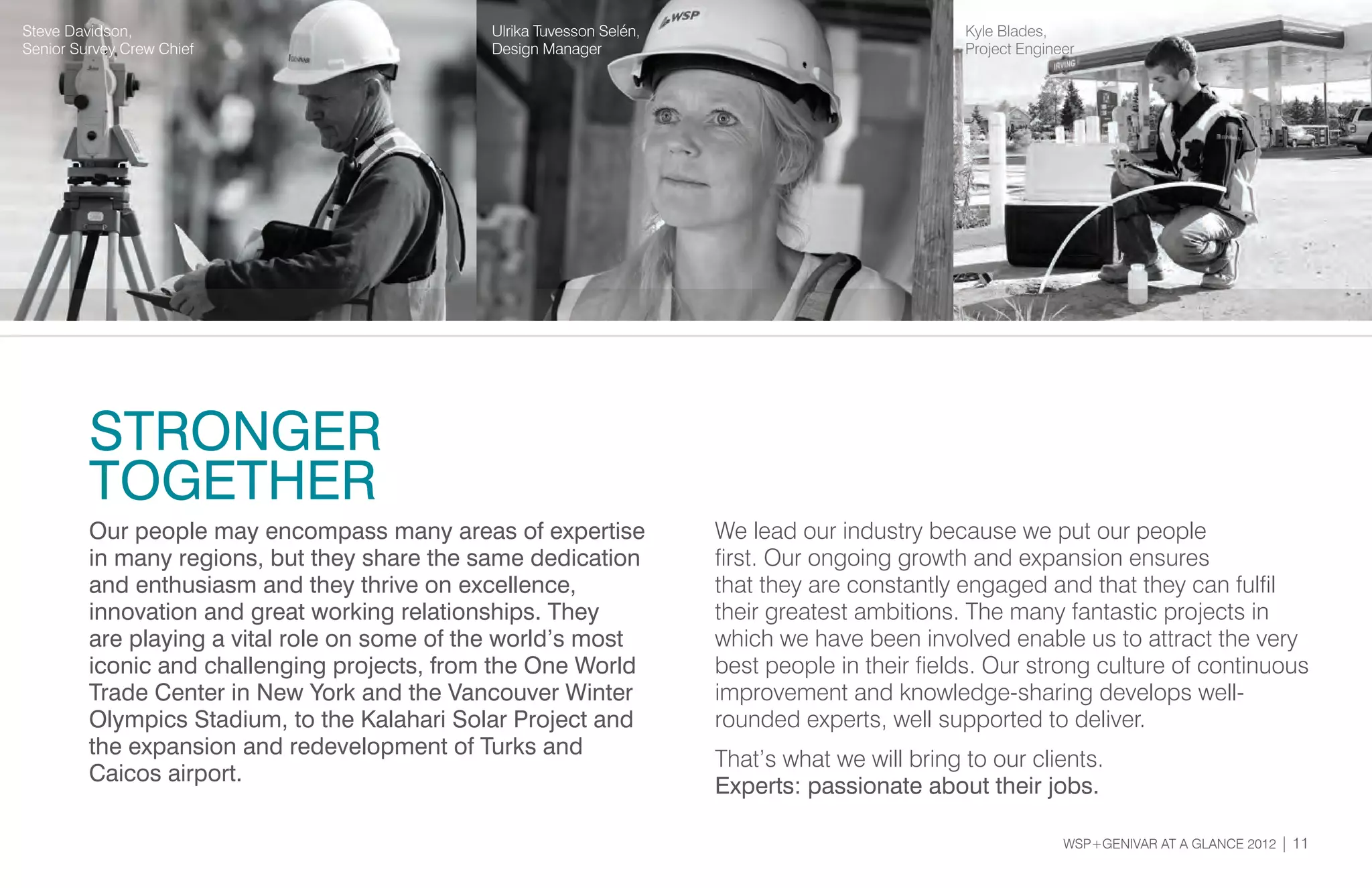 WSP & GENIVAR - STRONGER TOGETHER | PDF