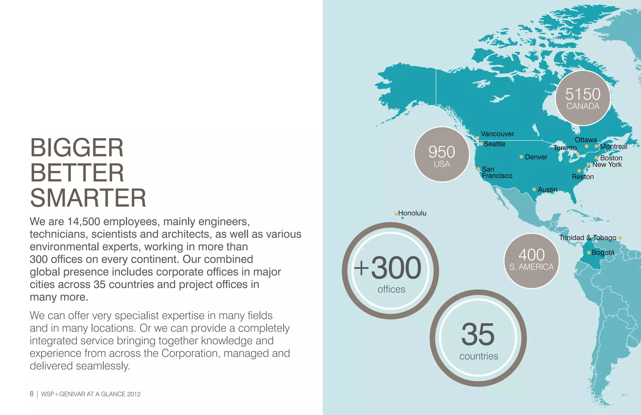 WSP & GENIVAR - STRONGER TOGETHER | PDF