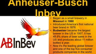 Anheuser busch | PPTX