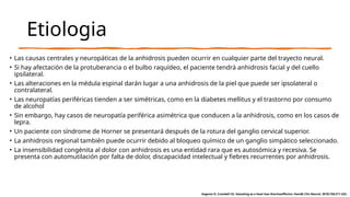 Anhidrosis Dermatologia 2023 Exposicion | PPTX