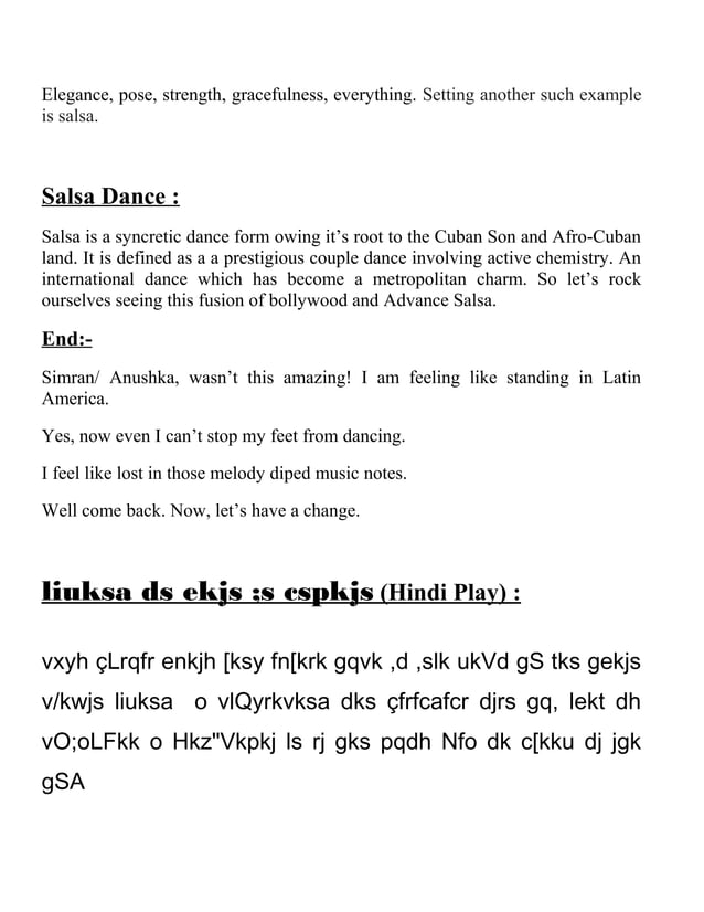 Anhoring Script For Annual Function | DOC | World/International Music | Music