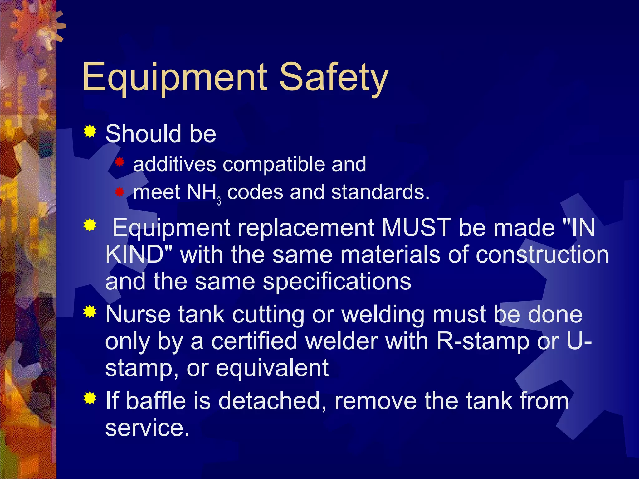 Anhydrous ammonia safety | PPT
