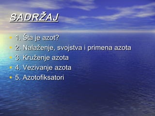 biljke i azot | PPT
