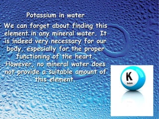 Chemical structure of water | PPT