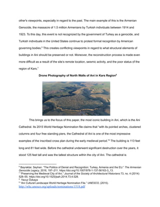 Ani Cathedral The Reconstruction Process of the Largest Building in Ani ...