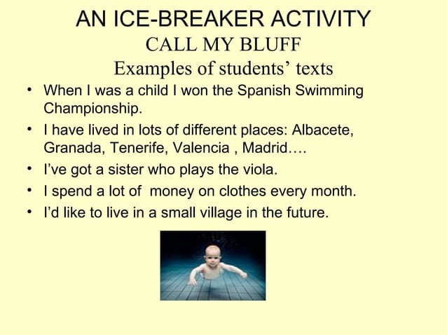An Ice Breaker Activity | PPT