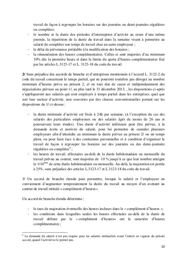 L’Accord national interprofessionnel du 11 janvier 2013 pour un nouve… L’Accord national interprofessionnel du 11 janvier 2013 pour un nouve…