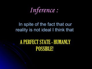 An ideal state 12 | PPT