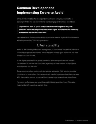 LoginRadius Checklist for Cloud-Based CIAM Strategy Success | PDF