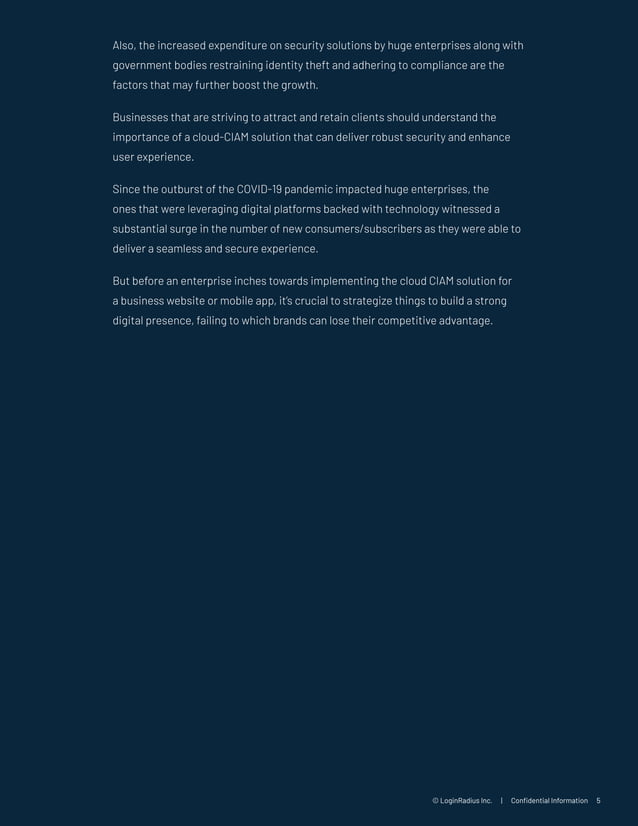Building a Robust Cloud CIAM Framework: A Detailed Checklist | PDF