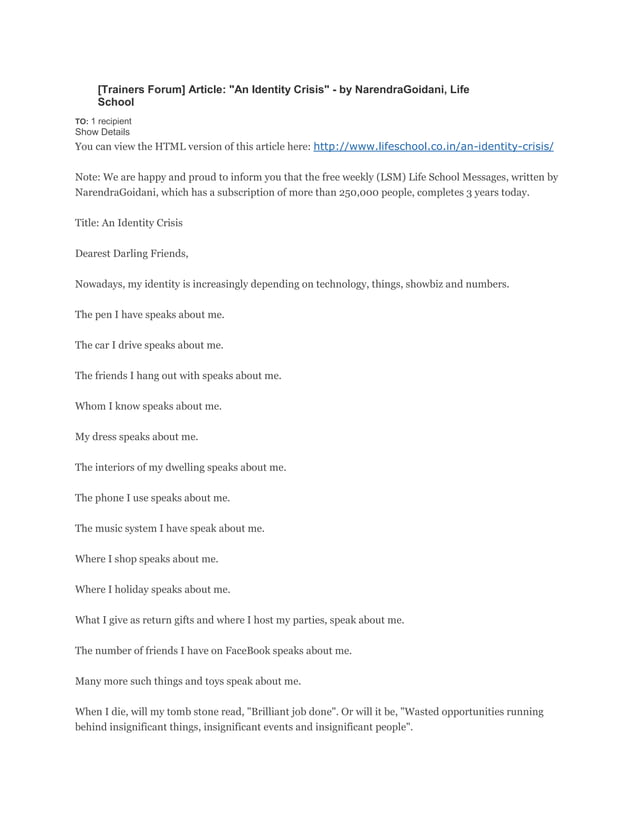 An identity crisis | DOCX