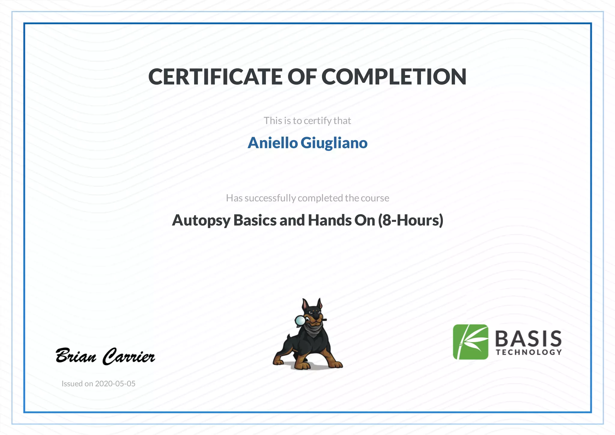 Autopsy Basics and Hands On Certificate | PDF