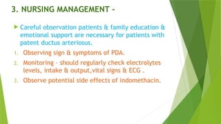 Patent ductus arteriosus child health nu | PPTX