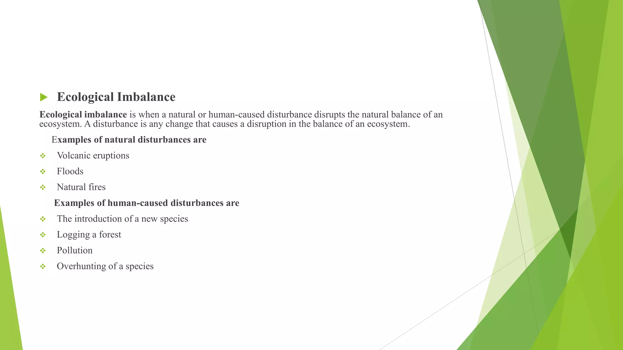 Ecological Balance | PPTX