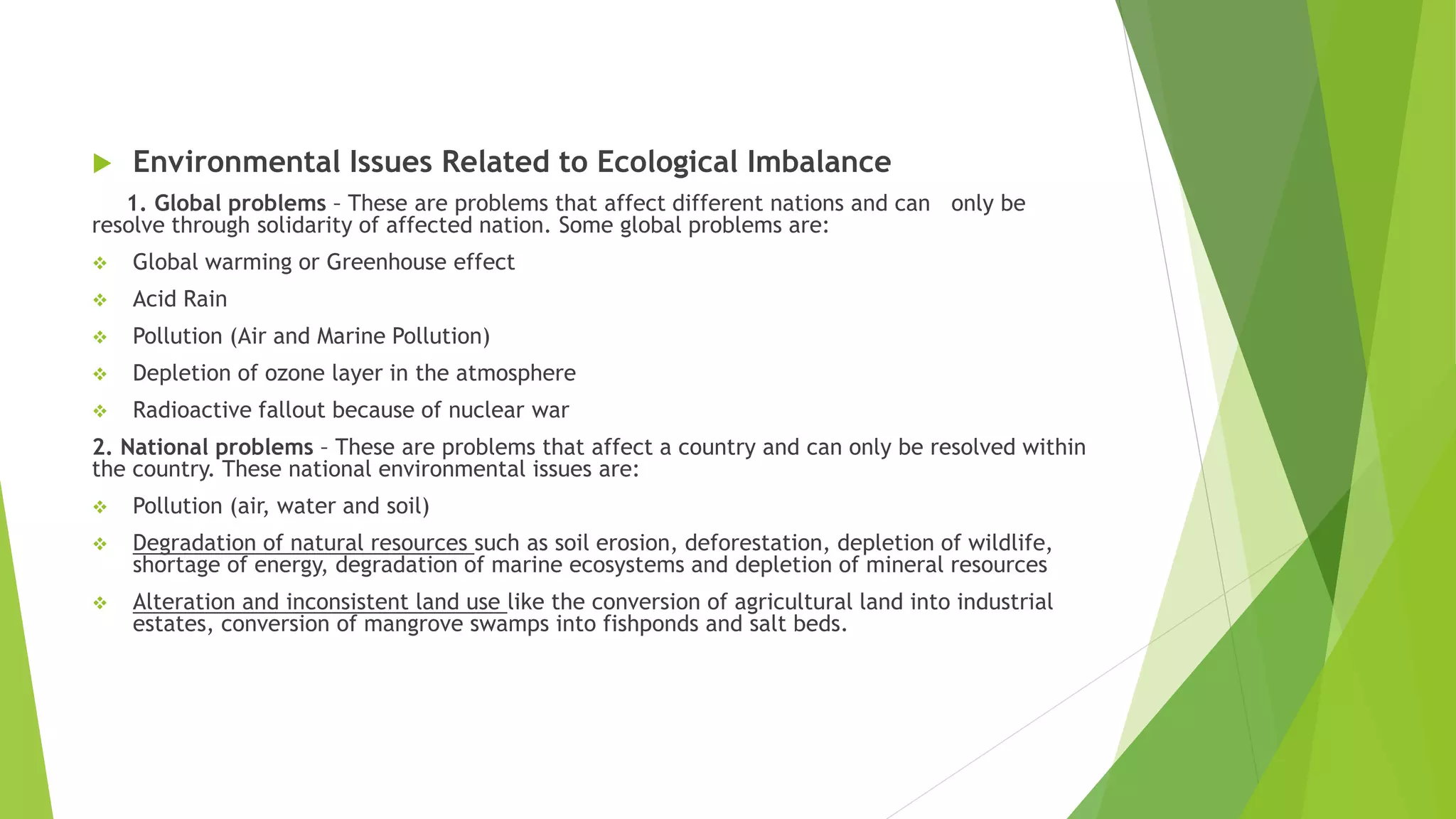 Ecological Balance | PPTX