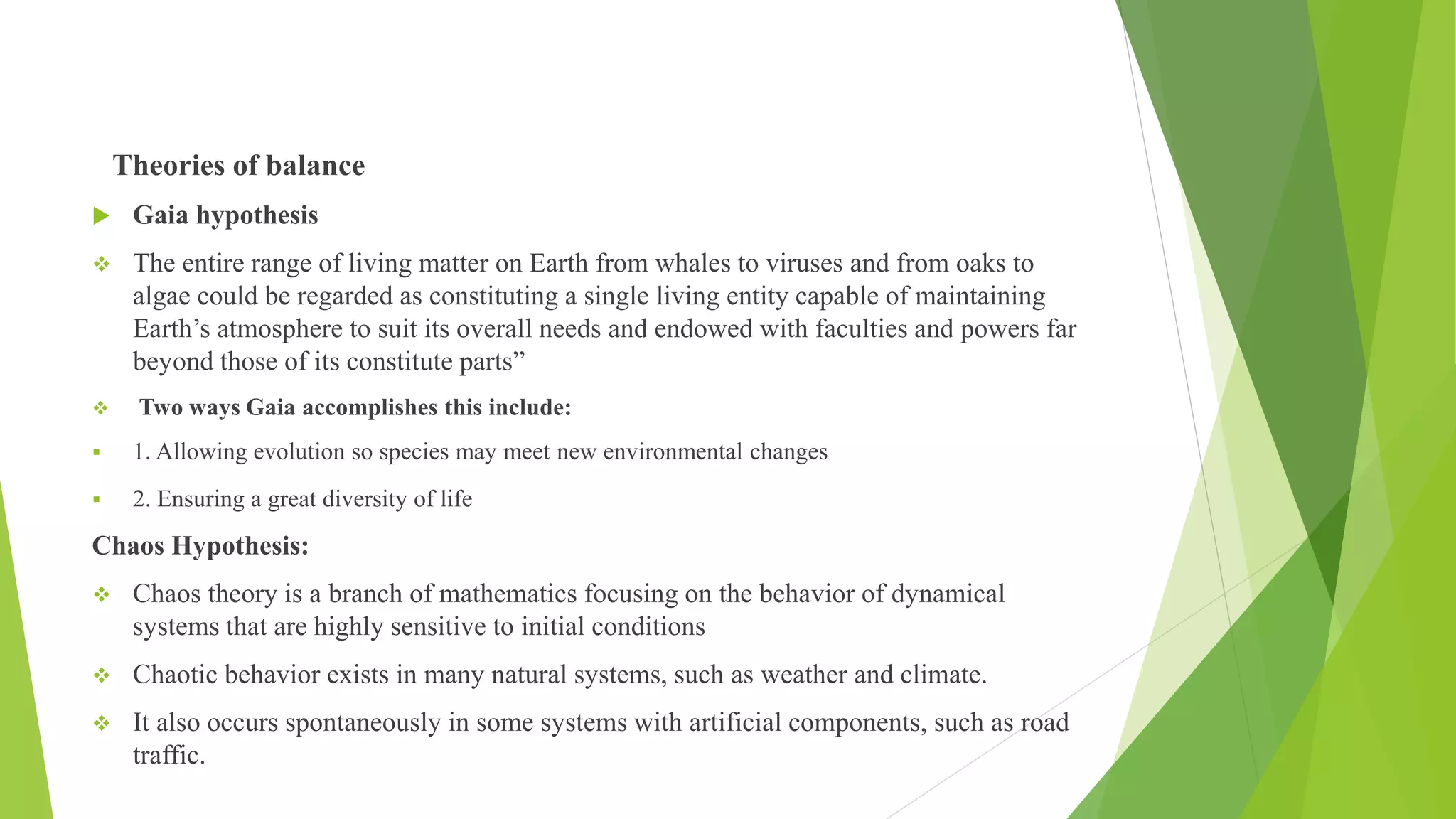 Ecological Balance | PPTX