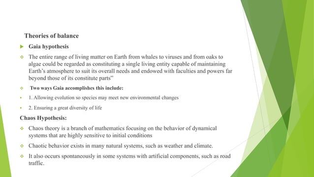 Ecological Balance | PPTX | Environment | Science