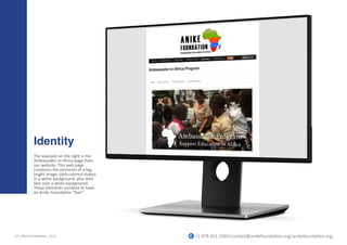 Anike foundation Brand Guidelines | PDF