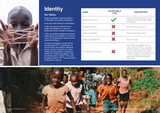 Anike foundation Brand Guidelines | PDF