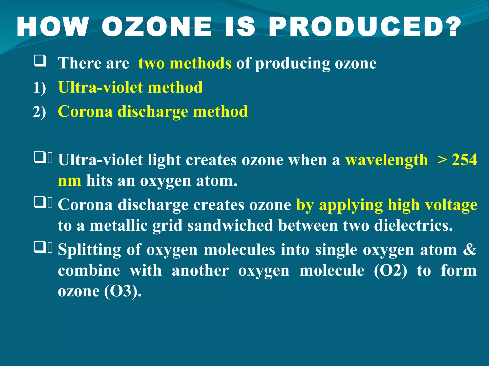 Application of ozone in food processing | PPT