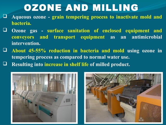 Application of ozone in food processing | PPT | Indoor Environmental ...