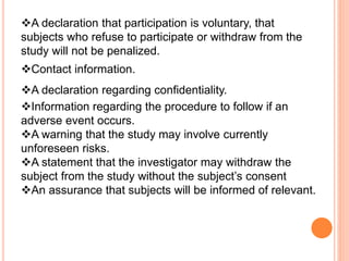 Informed Consent Form: Purpose, Definition, Rules, Elements, Process ...