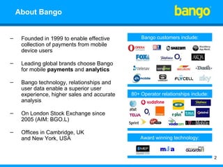 Anil Malhotra presents Bango | PPT