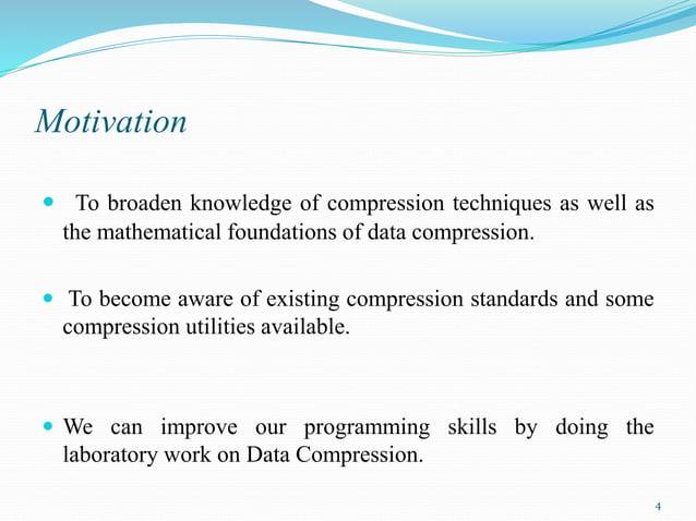Compression technologies | PPTX