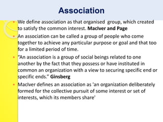Anil 2020 concepts in sociology society, institution, groups ...
