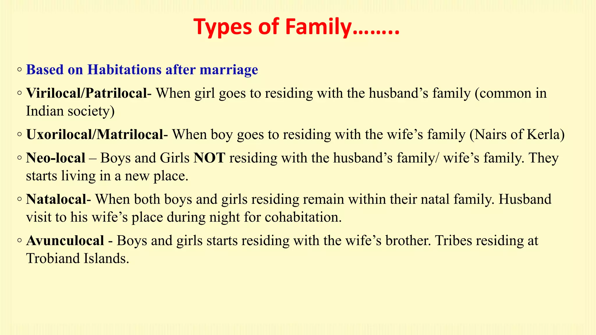 Anil 2020 social institutions family and marriage | PPTX