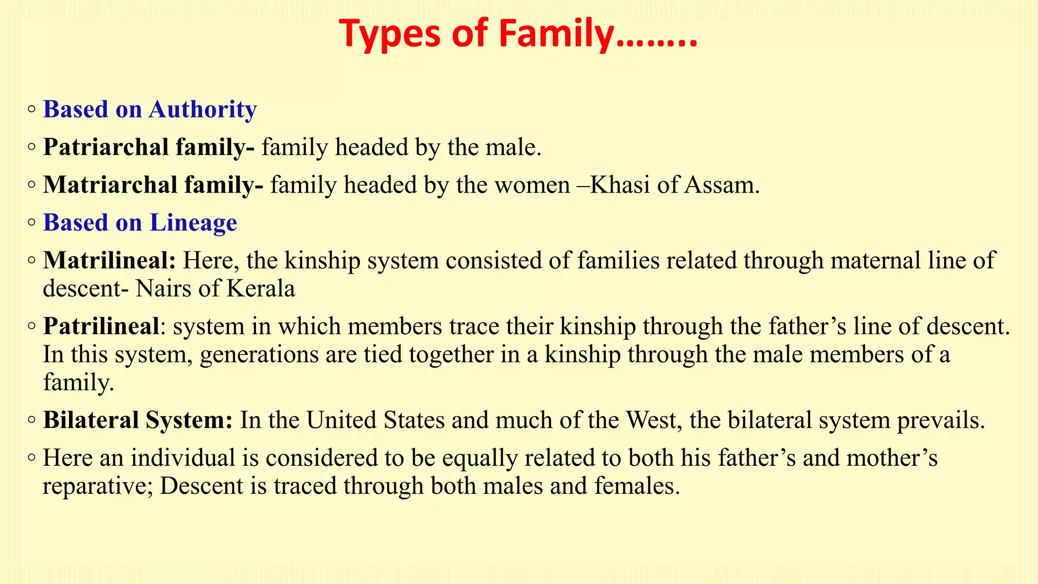 Anil 2020 social institutions family and marriage | PPTX