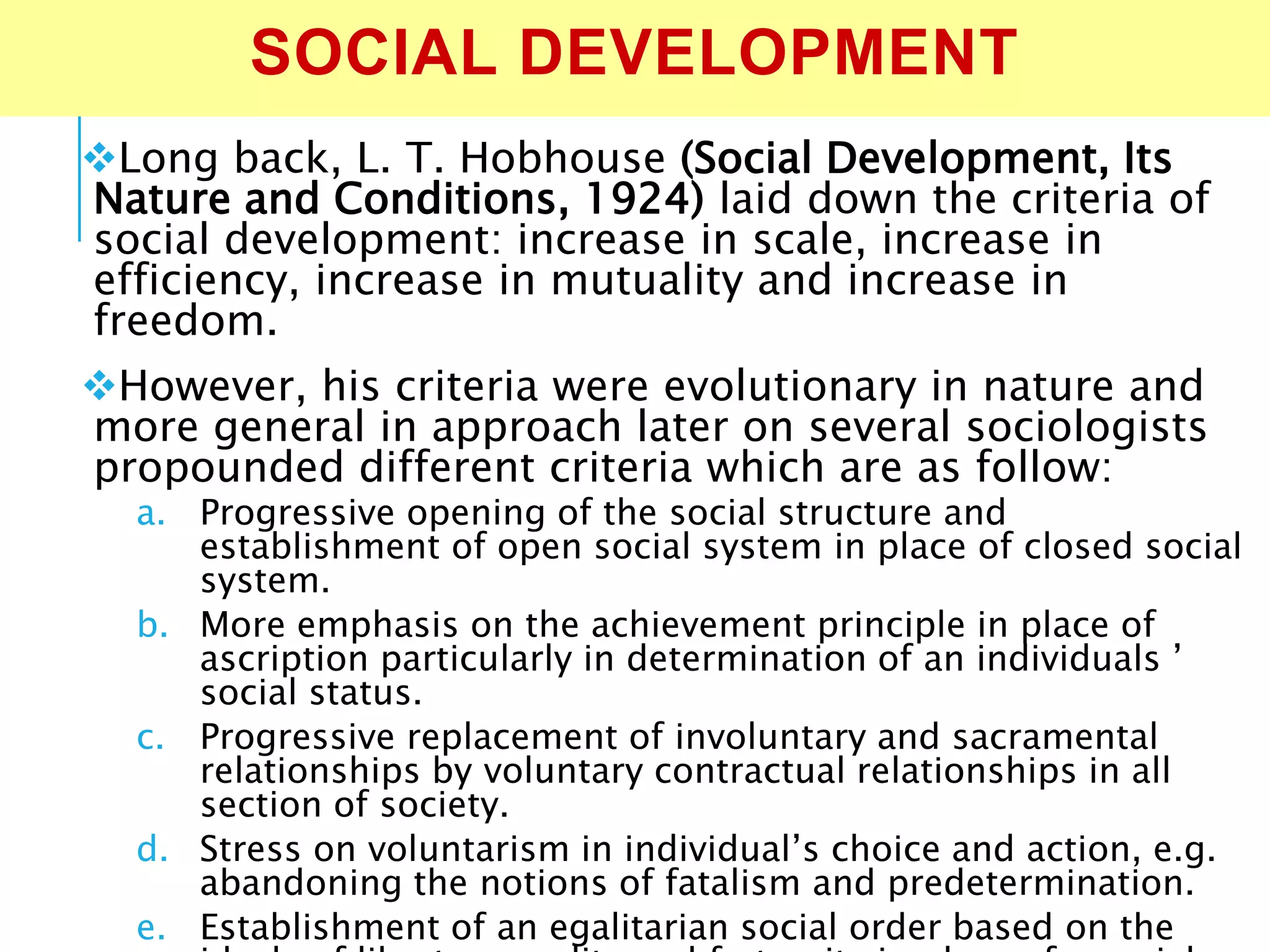 Anil 2020 sociology development and related concepts | PPTX