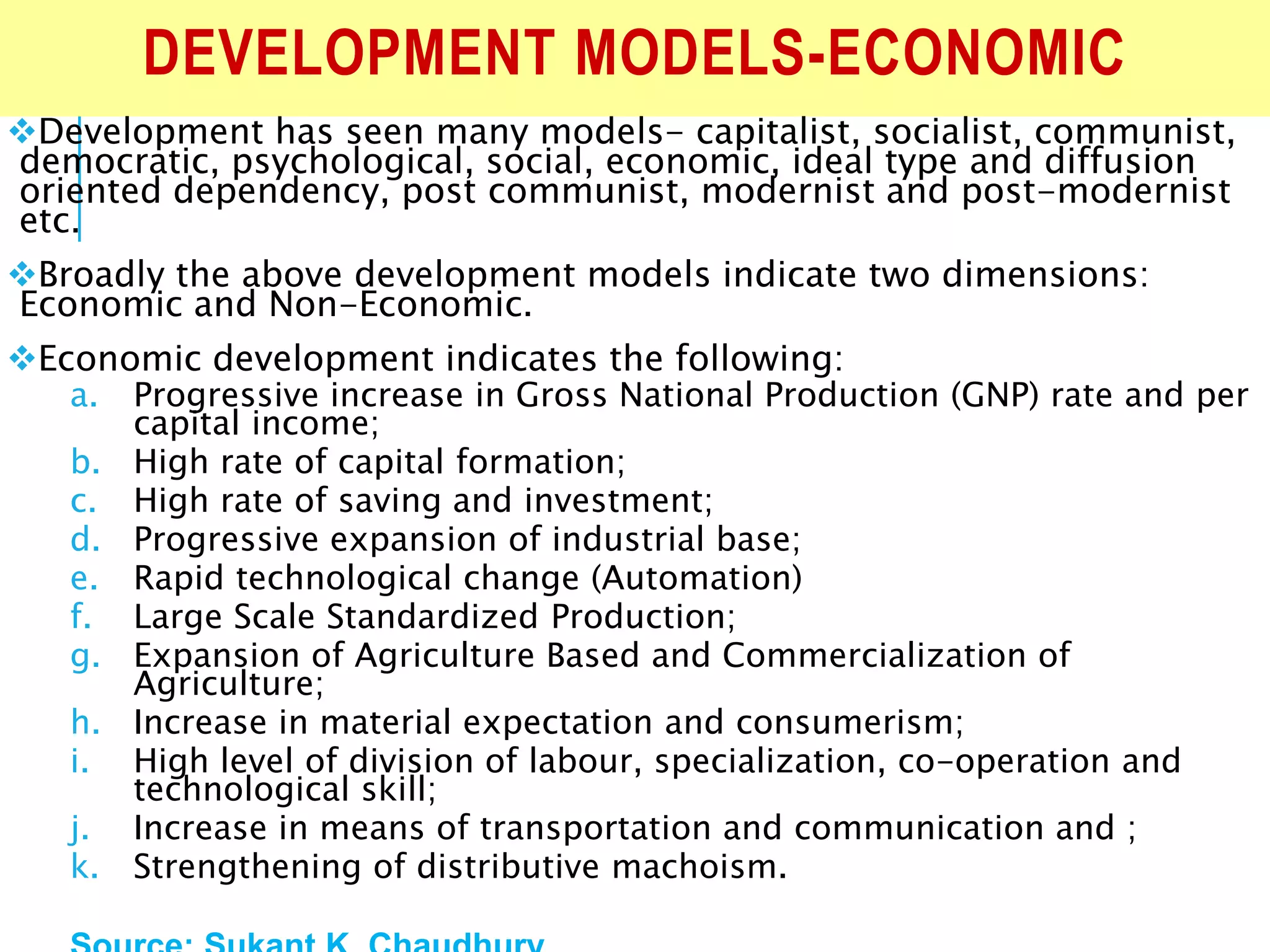 Anil 2020 sociology development and related concepts | PPTX